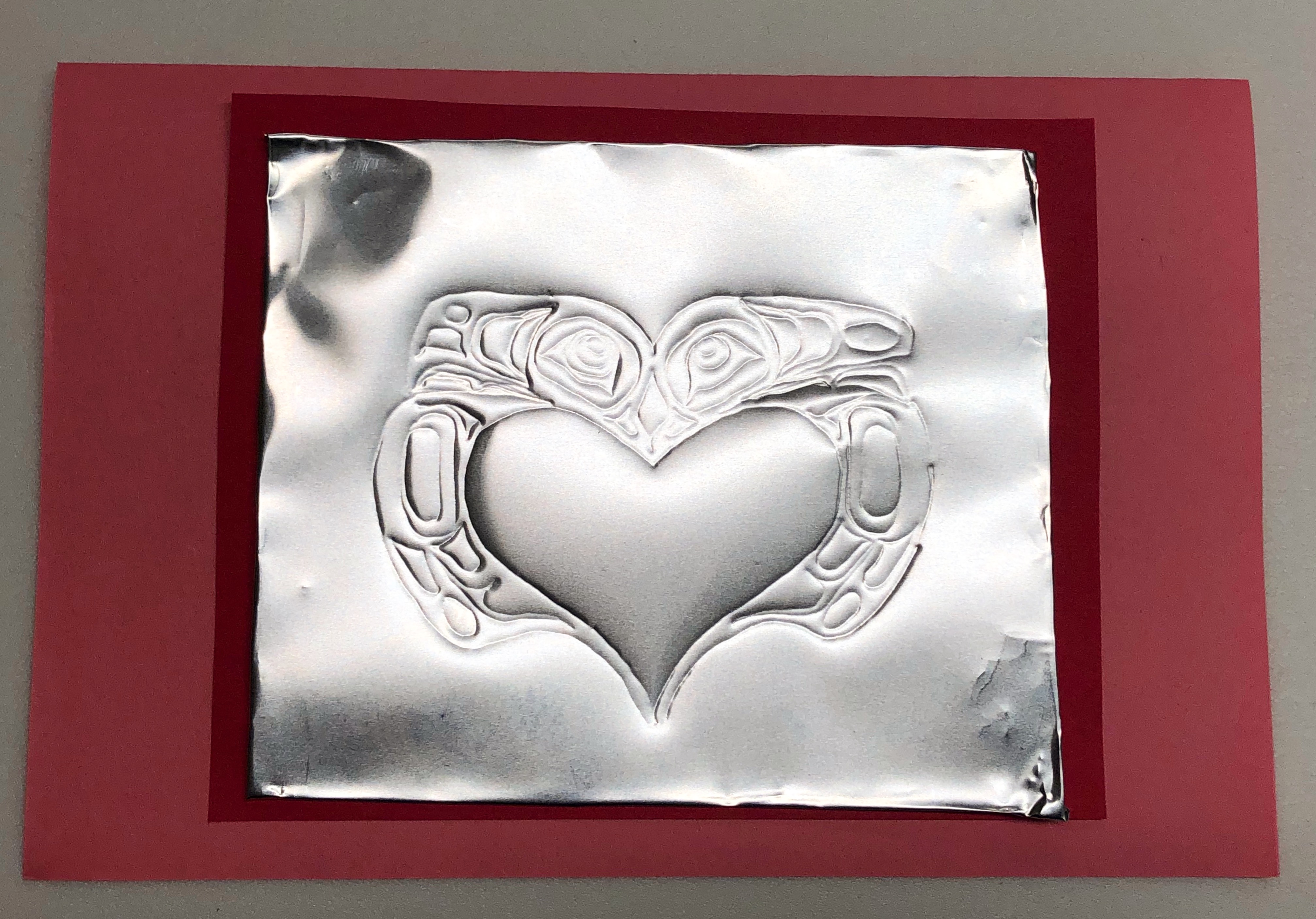 At Saxan Art Activity – Make Embossed Love Birds | Friends of Sheldon ...